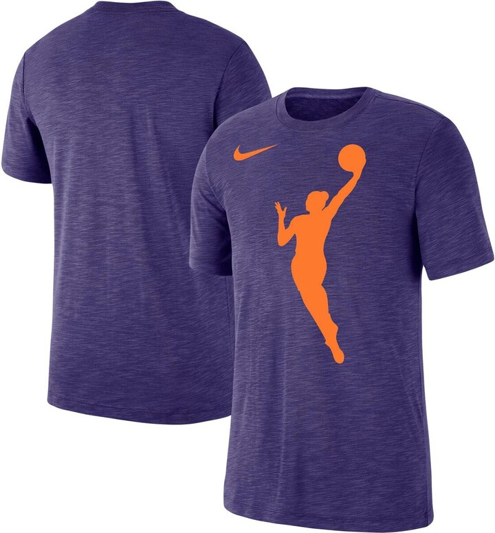 Nike Men's and Women's Purple Wnba Logo woman T-shirt - ShopStyle ...