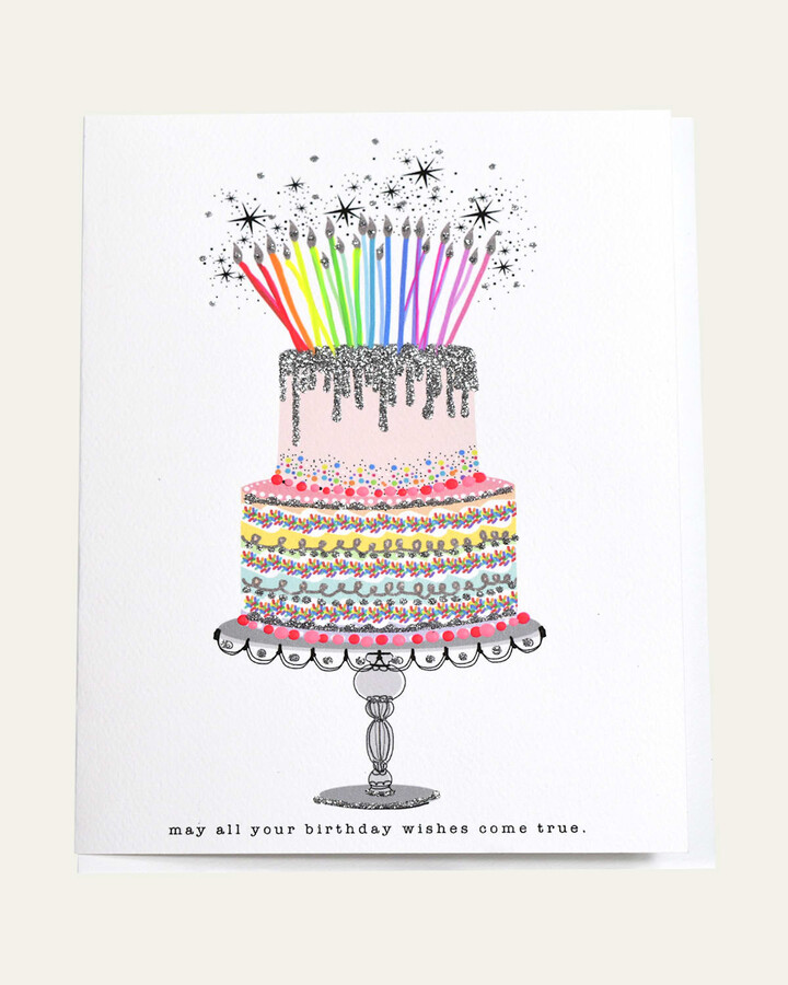Verrier May All Your Birthday Wishes Come True Greeting Card ...