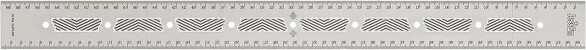JessEm 07417 Stainless Steel 600mm Precision Ruler with Patented Flex ...