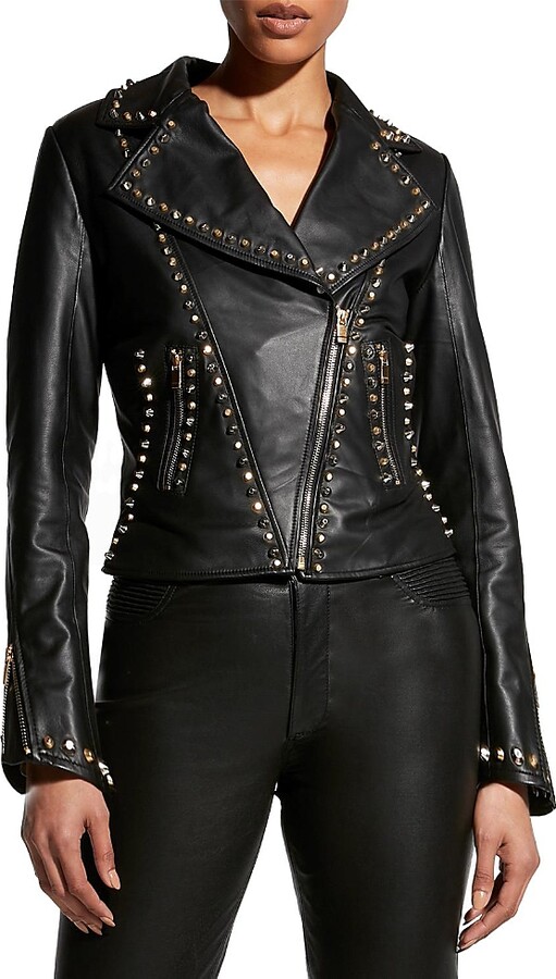 AS by DF Stevie Upcycled Leather Jacket - ShopStyle