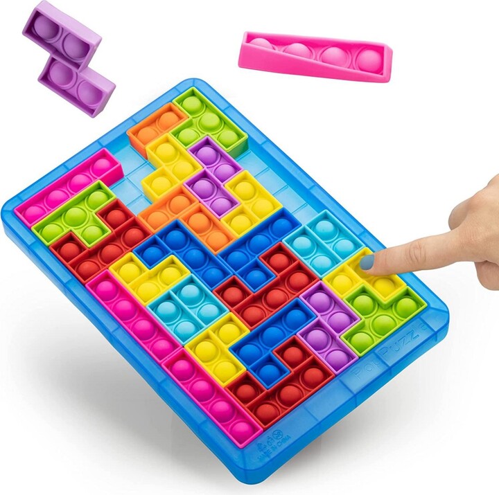 Power Your Fun Pop Puzzle Popper Fidget Game - Blue - ShopStyle