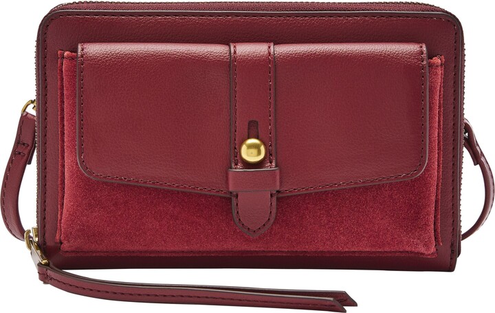 Fossil Women's Faye Polyurethane String Wallet - ShopStyle