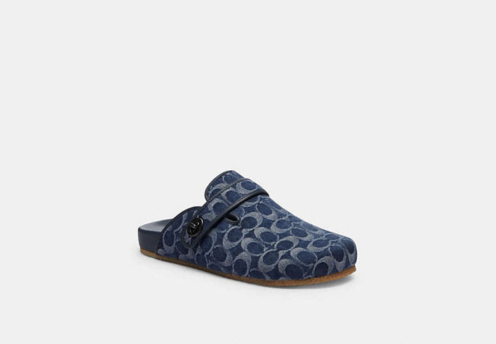 Coach Blake Clog In Signature Denim - ShopStyle Flip Flop Sandals