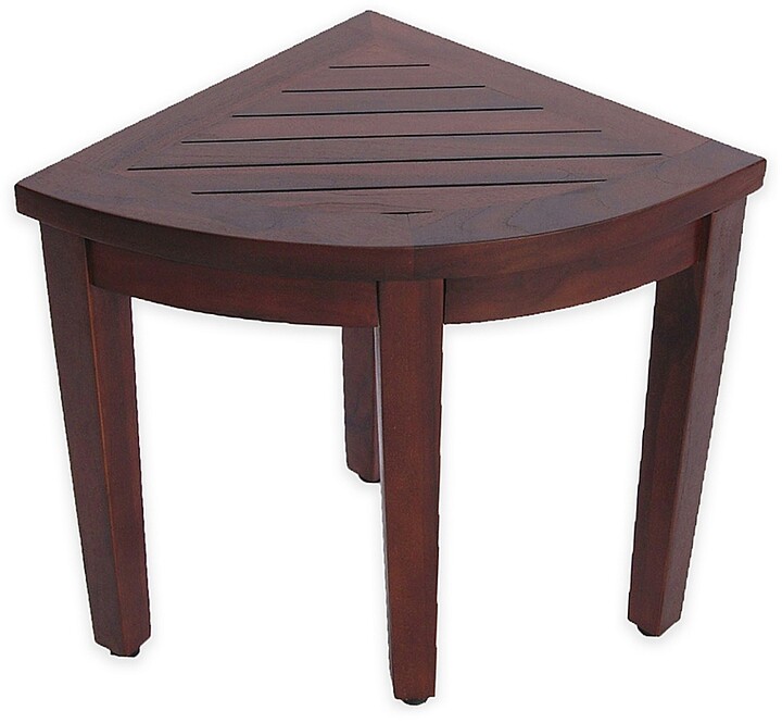 Oasis Solid Teak Corner Shower Stool With Shelf Brown - ShopStyle ...