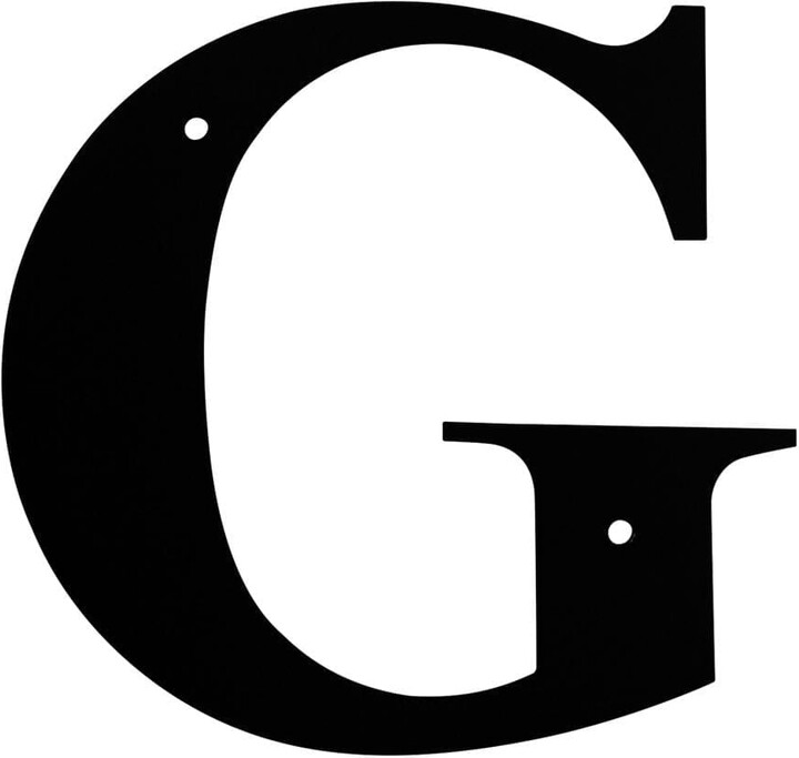 Village Wrought Iron Letter G Small - ShopStyle Trays & Platters