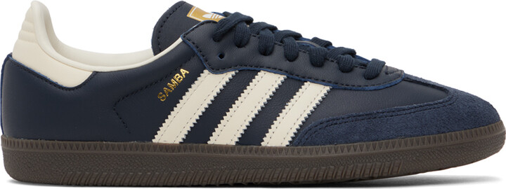 adidas Navy Samba OG Sneakers - ShopStyle Trainers & Athletic Shoes
