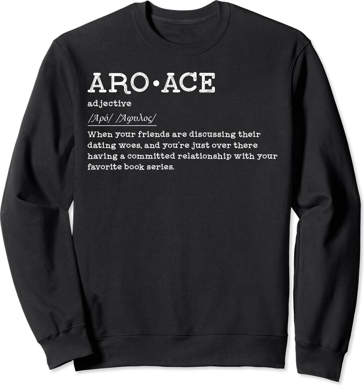 Funny Cute AroAce-spec Pride Month Gifts Ideas Tee AROACE Definition ...