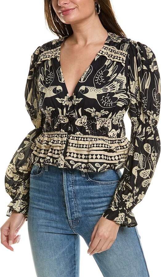 Farm Rio Blouse - ShopStyle Tops