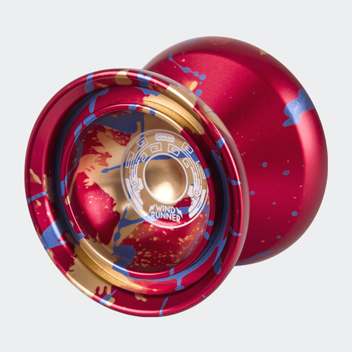 Duncan Toys Windrunner Yo-Yo [Red with Blue and Gold Splash ...