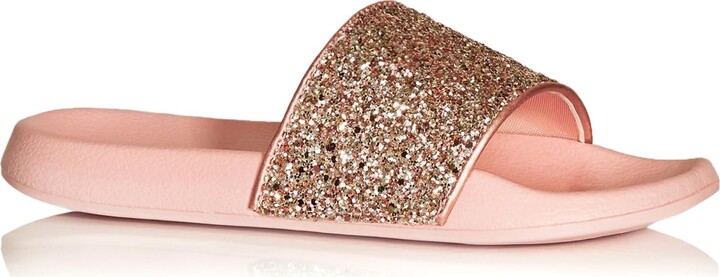 Avenue Women's EXTRA WIDE FIT Sally Sparkle Slide - ShopStyle Sandals