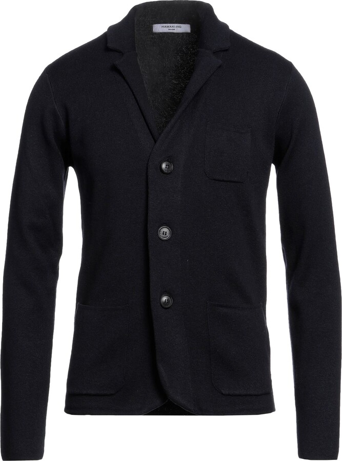 HAMAKI-HO Blazer Midnight Blue - ShopStyle Suits