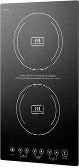 Summit Appliance Summit Built-In 12" Induction Cooktop with 2 Burners ...