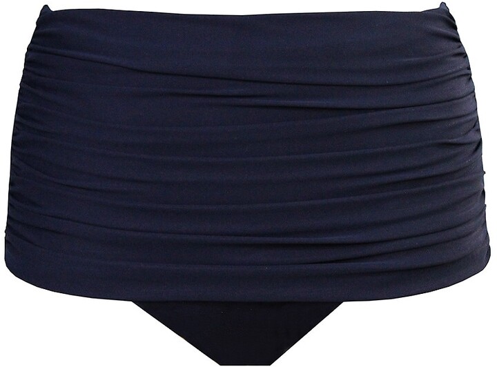 Miraclesuit Norma Shirred Hi-Rise Bikini Bottom - ShopStyle Two Piece ...