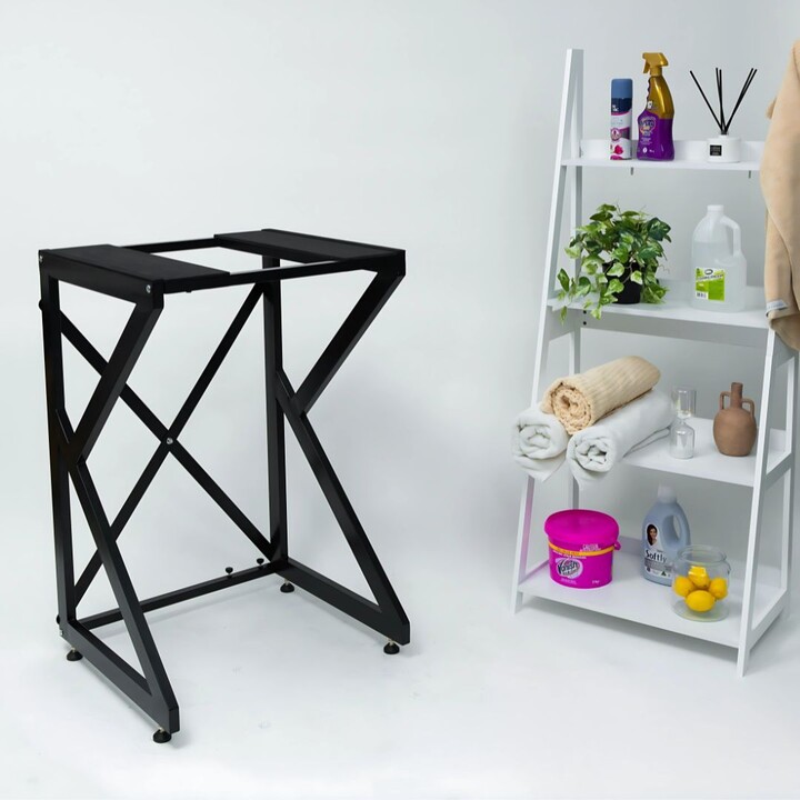 DS DRYERSTANDS Clothes Dryer Stand Stacking Kit Front Loading Machine ...