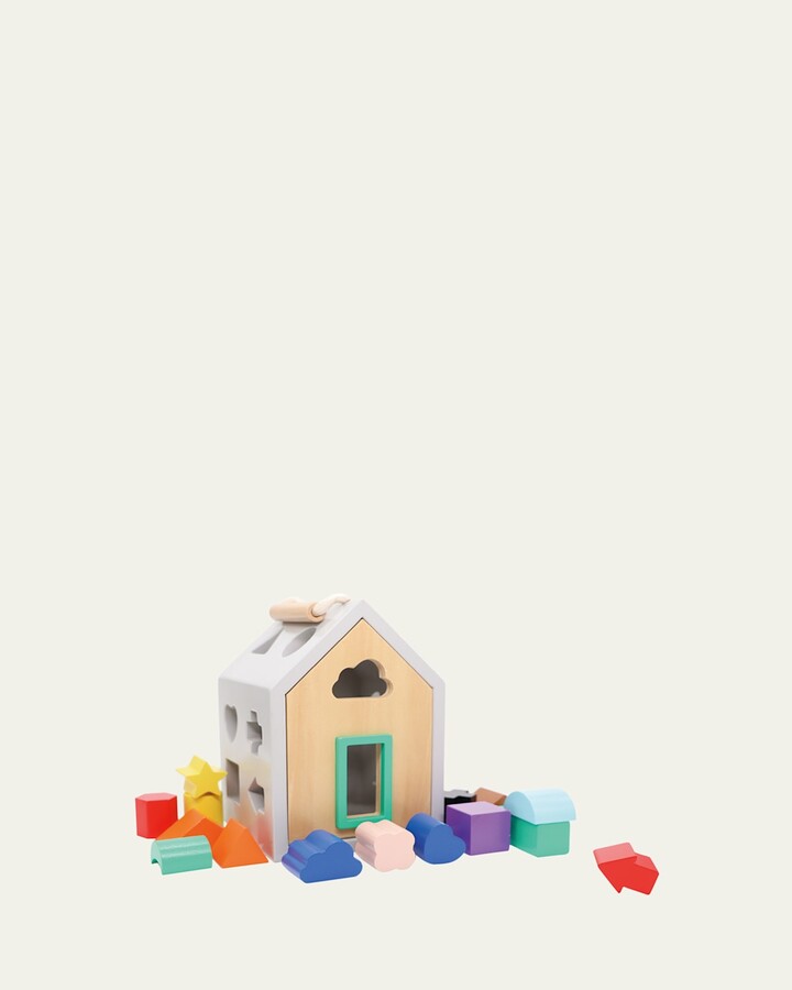 Wonder & Wise Hip Shape House Wood Sorting Game - ShopStyle Children's ...