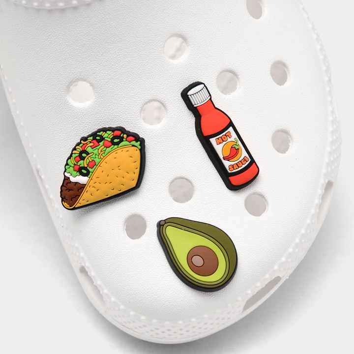 Crocs Jibbitz Taco Lovers Charms (3-Pack) - ShopStyle