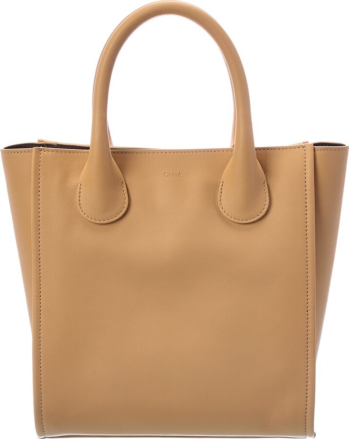 Chloé Joyce Small Leather Tote - ShopStyle Shoulder Bags