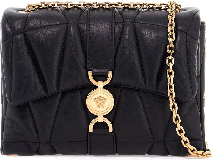 Versace Women's Quilted Shoulder Bag Kleio - ShopStyle