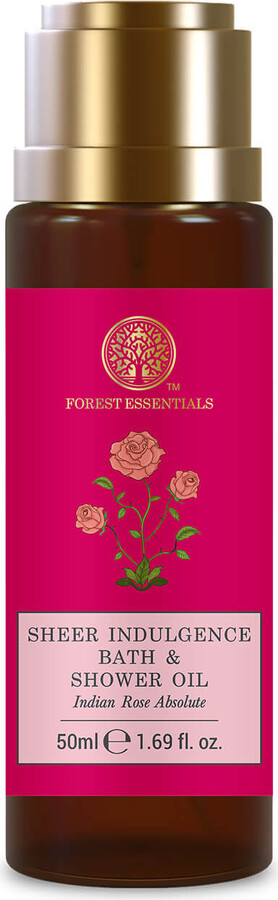 Forest Essentials Sheer Indulgence Bath and Shower Oil Indian Rose ...