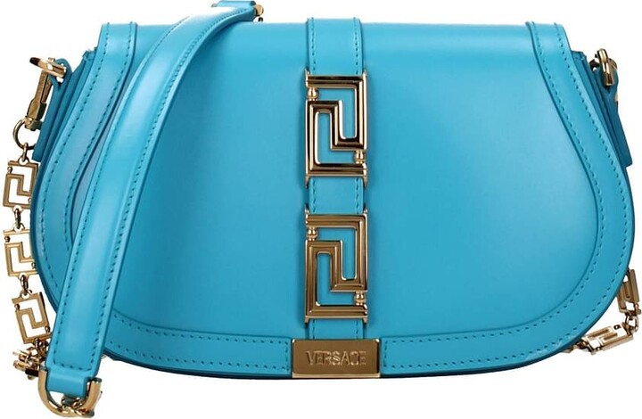 Versace Shoulder bags Leather - ShopStyle