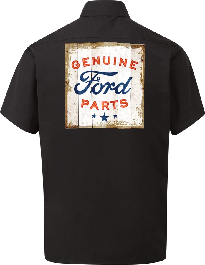 Velocitee Speed Shop Mens Mechanic Garage Work Shirt Genuine Licensed ...