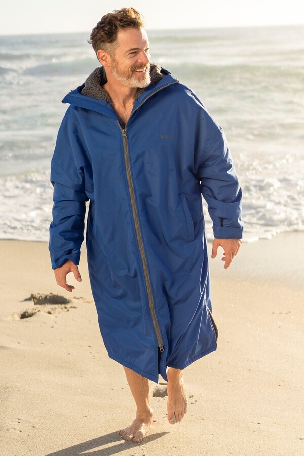 Mountain Warehouse Tidal Swim Changing Robe Borg Lined Waterproof ...