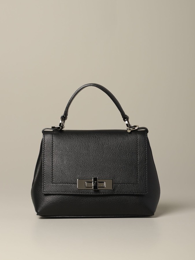 Patrizia Pepe Secret Fly Leather Bag - ShopStyle