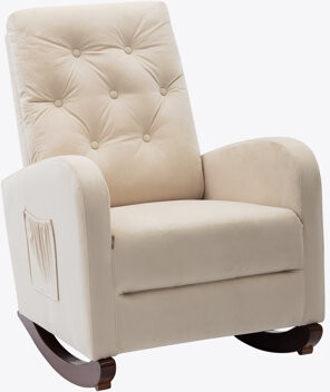 Farm on table Baby Room High Back Rocking Chair Nursery Chair ...