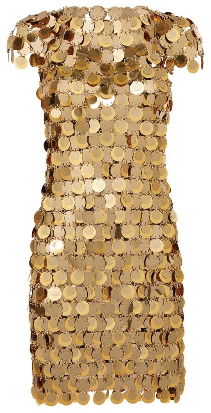 Paco Rabanne Disc Mini Dress - ShopStyle
