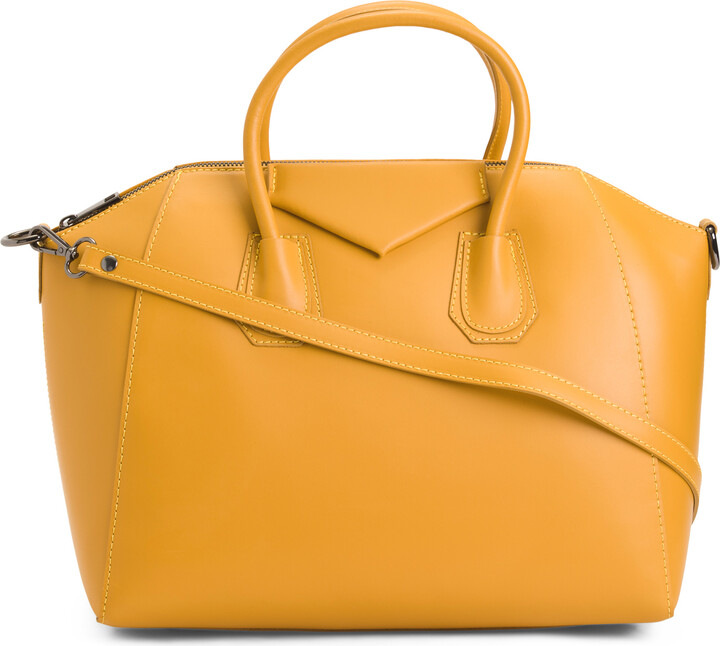 Cheval Made In Italy Leather Satchel - ShopStyle Shoulder Bags