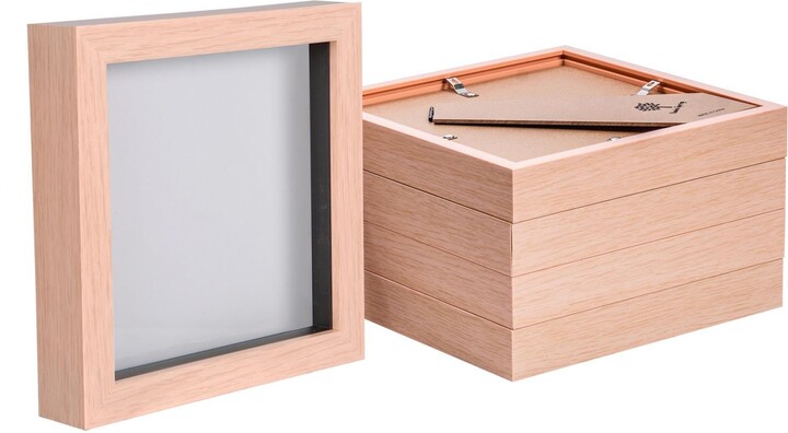 Nicola Spring 6x6" 3D Box Photo Frames - x5 - ShopStyle
