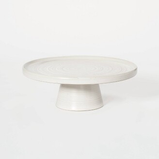 Threshold designed w/Studio McGee 12" Stoneware Cake Stand Cream ...