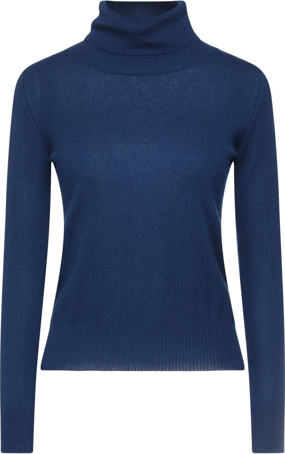 Aragona Turtleneck Midnight Blue - ShopStyle