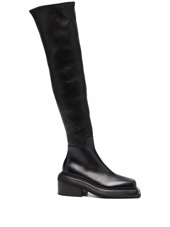 Marsèll Cassetto knee-high boots - ShopStyle