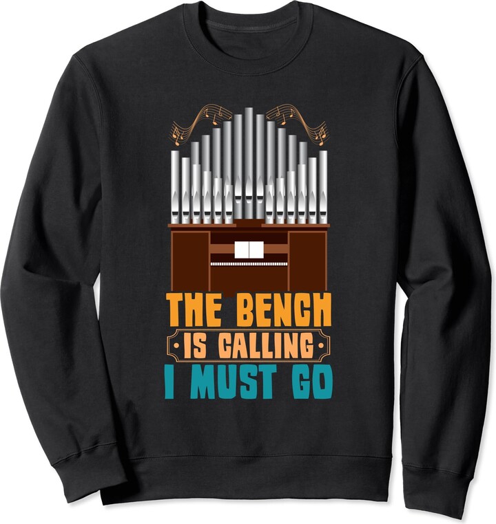 Pipe Organ Musician Church Organist Gifts Bench Calling Must Go Church ...