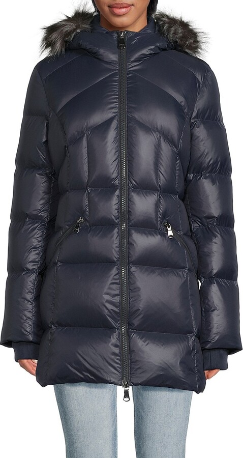 Pajar Ares Faux Fur Trim Hooded Puffer Jacket - ShopStyle