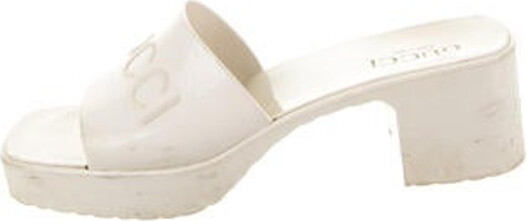 Gucci Rubber Slides - ShopStyle