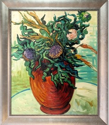 Vault W Artwork 'Still Life with Thistles, 1890' - by Vincent Van Gogh ...