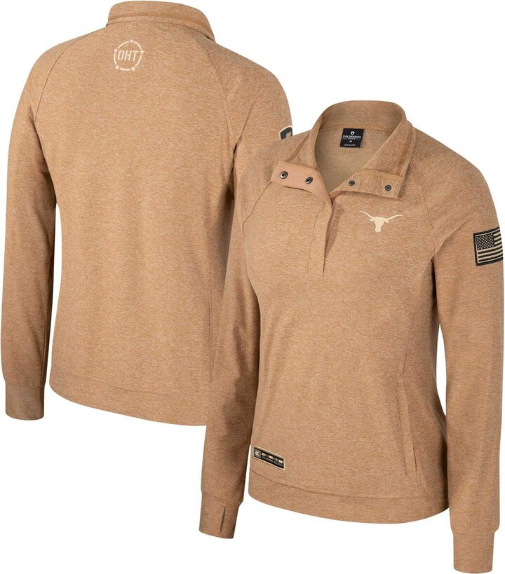Colosseum Women's Tan Texas Longhorns Oht Military-Inspired ...