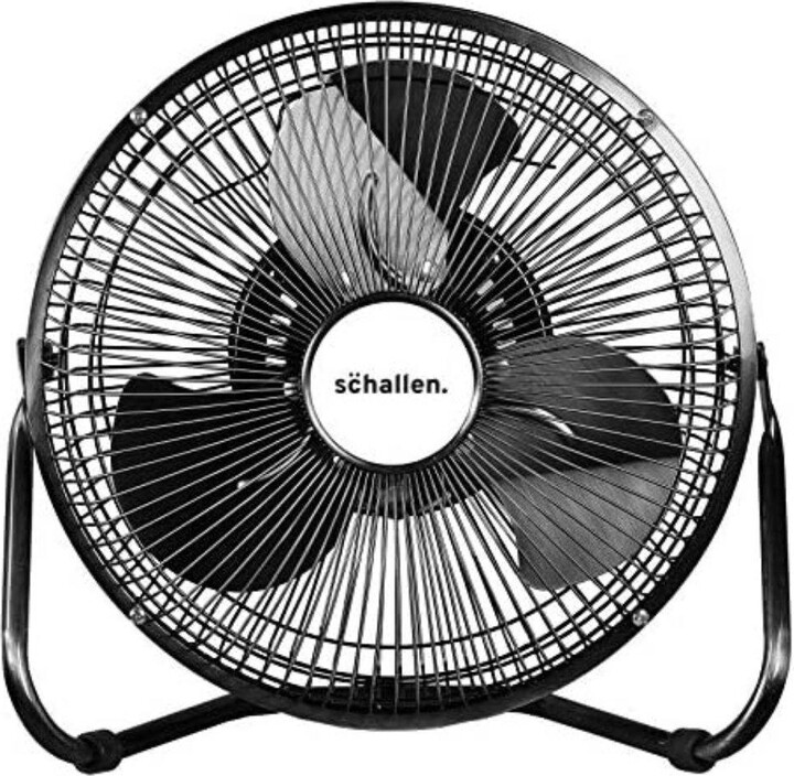 Schallen 9" Metal High Velocity Cold Air Circulator Adjustable Floor ...