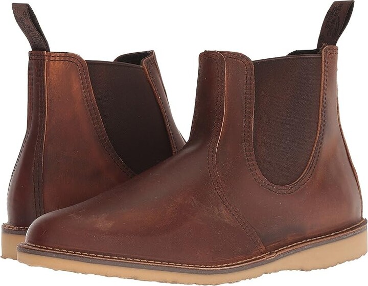 Red Wing Shoes Weekend Chelsea (Copper Rough & Tough Leather) Men's ...