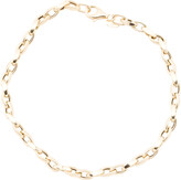 Golden Clef Made In Italy 14k Gold Oval Twist Rolo Chain Bracelet ...