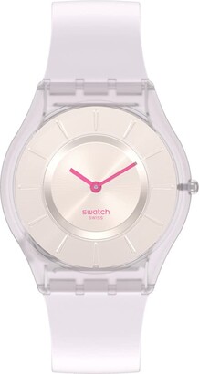 Swatch Skin Classic 2 bio-sourced Material Quartz Silicone Strap ...