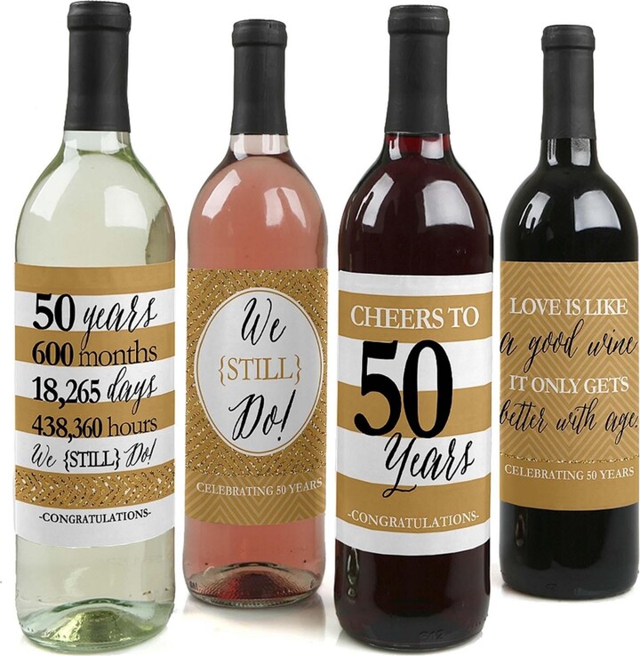 Big Dot Of Happiness We Still Do - 50th Wedding Anniversary Decor ...