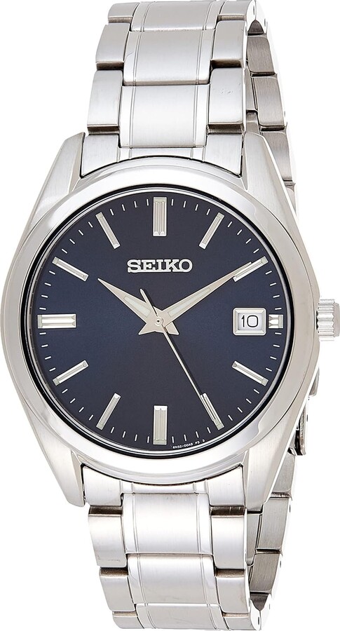 Seiko UK Limited - EU Men's Analogue Analog Quartz Watch with Stainless ...