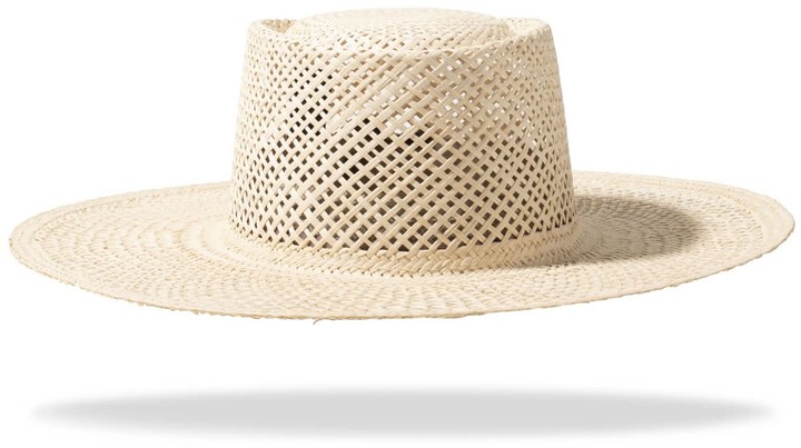 P'ook By Arlop Handwoven Toquilla Straw Australiana Hat Simple in ...