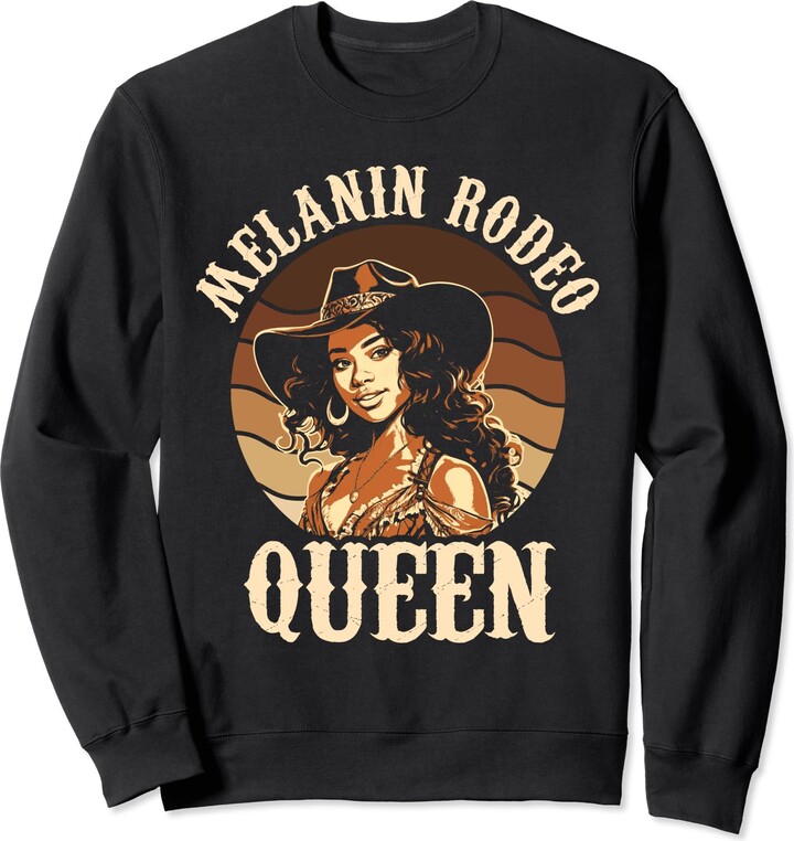 Vaqueros Cowgirl Gifts Rodeo Outfit For Women Melanin Rodeo Queen Bronc ...
