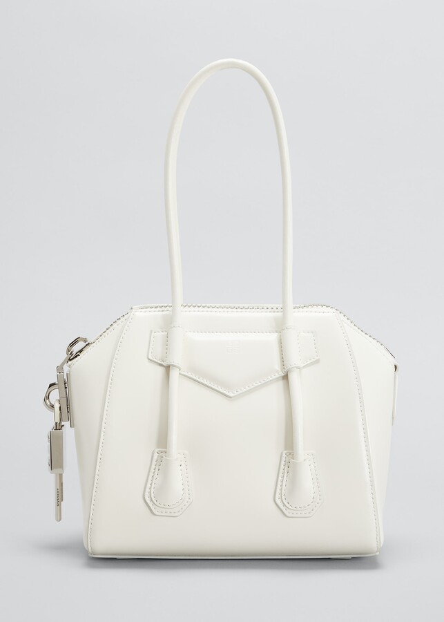 Givenchy Mini Antigona Lock Bag in Box Leather - ShopStyle