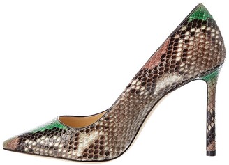 Jimmy Choo Romy 100 pumps - ShopStyle