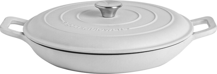 Argon Tableware Cast Iron Shallow Casserole Dish 2.3 Litre - ShopStyle